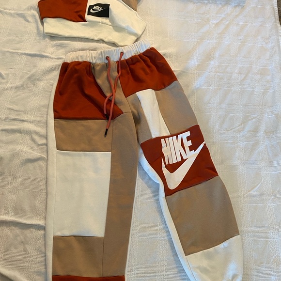 Nike | Pants & Jumpsuits | Custom Nike Jogger Setactivewearsweat Set ...